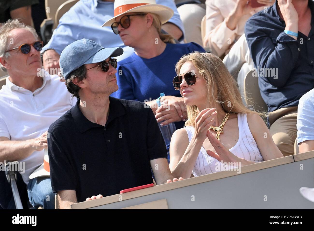 Paris, France. 10th June, 2023. Antoine Arnault and Natalia Vodianova ...
