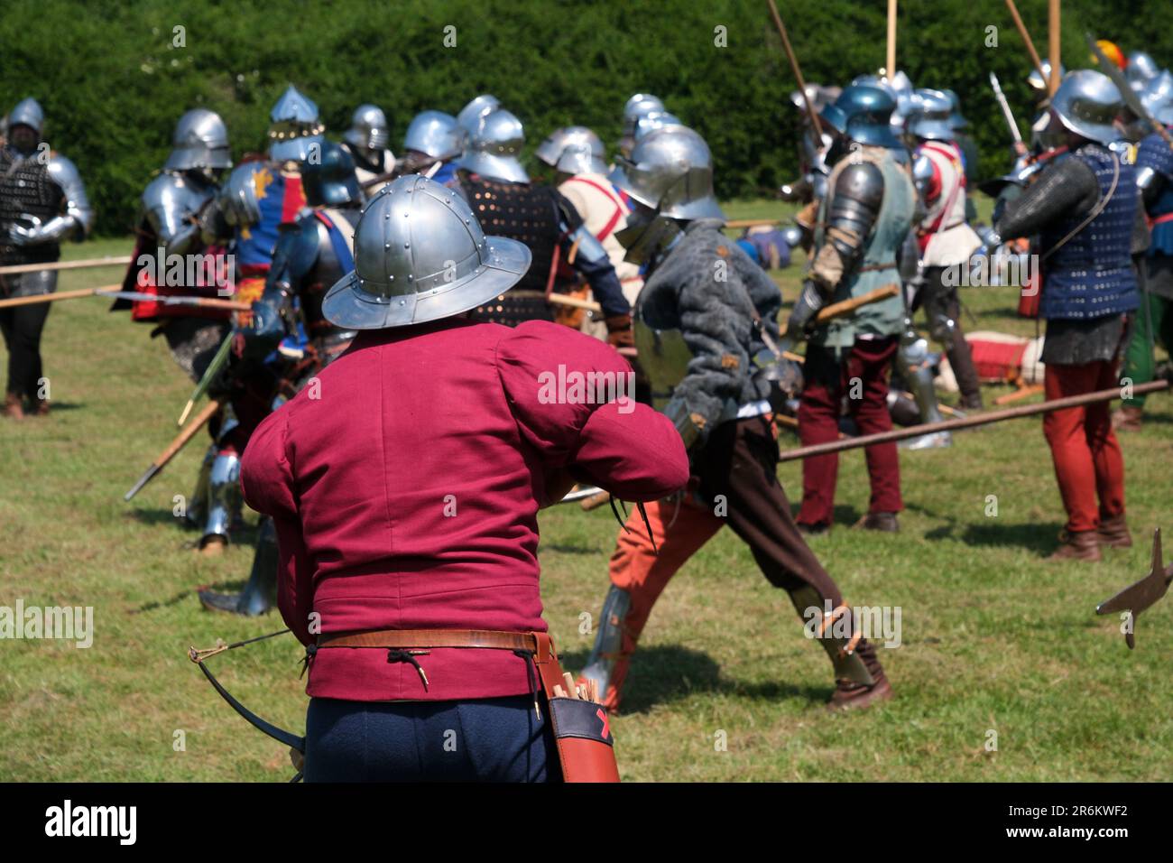 Barnet, London, UK. 10th June 2023. The Barnet Medieval Festival, with ...
