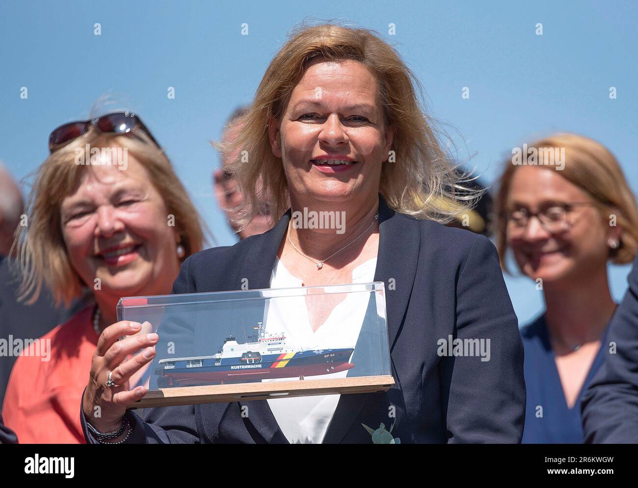 10 June 2023, Mecklenburg-Western Pomerania, Rostock-Warnemünde: Nancy ...