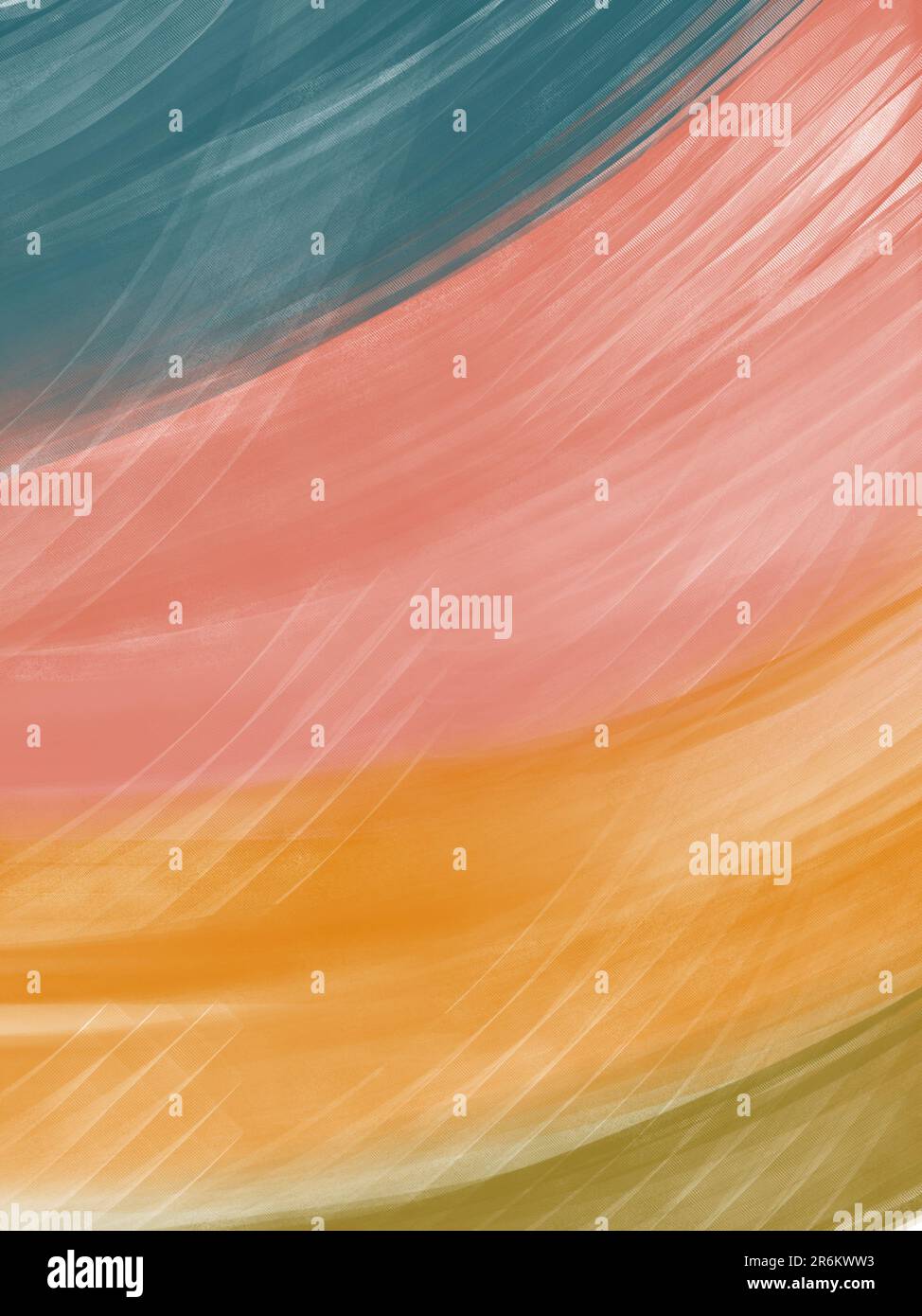 Colorful and Vibrant Hand-painted Gradients with Watercolor washes and ...