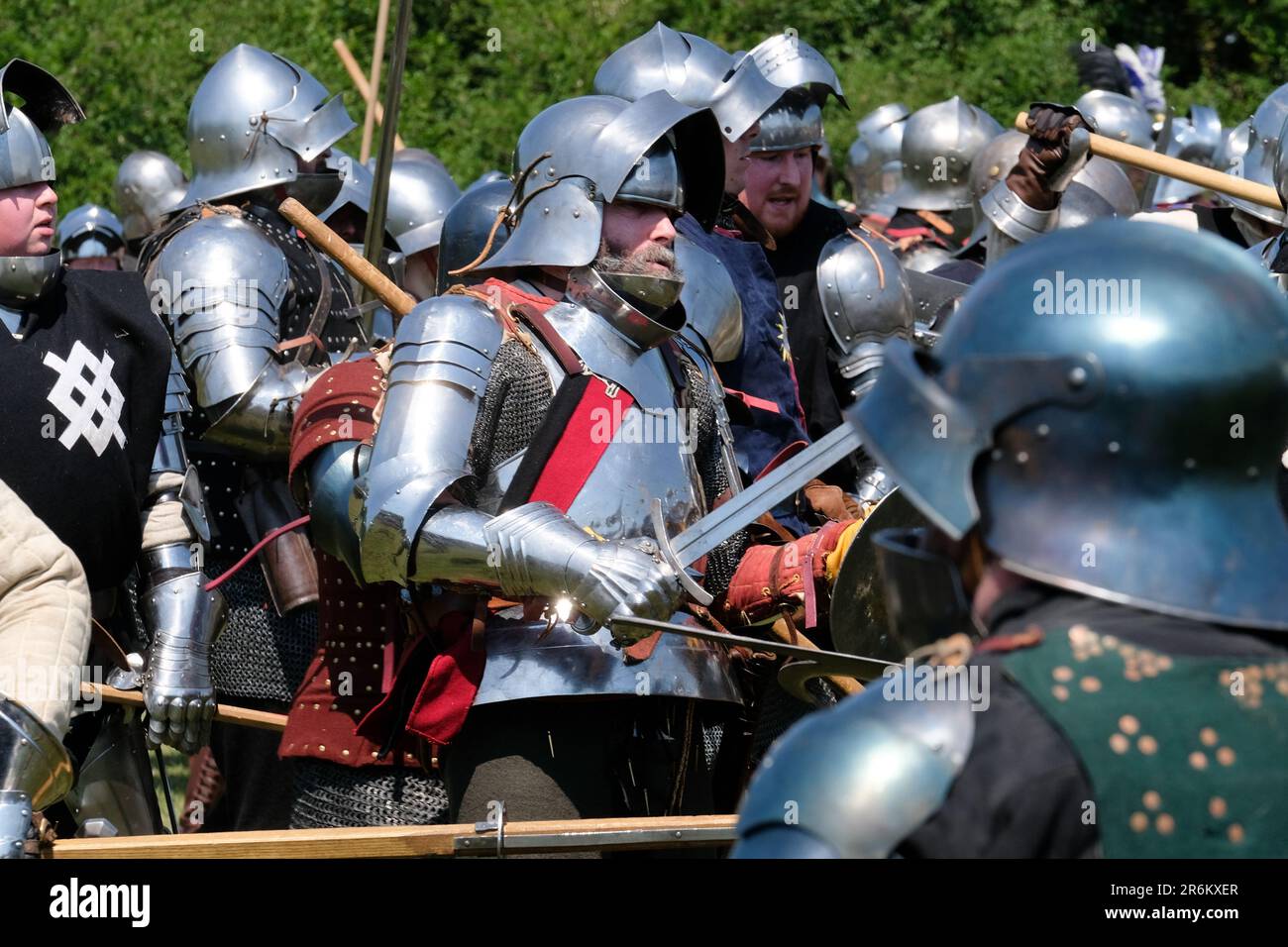 Barnet, London, UK. 10th June 2023. The Barnet Medieval Festival, with ...