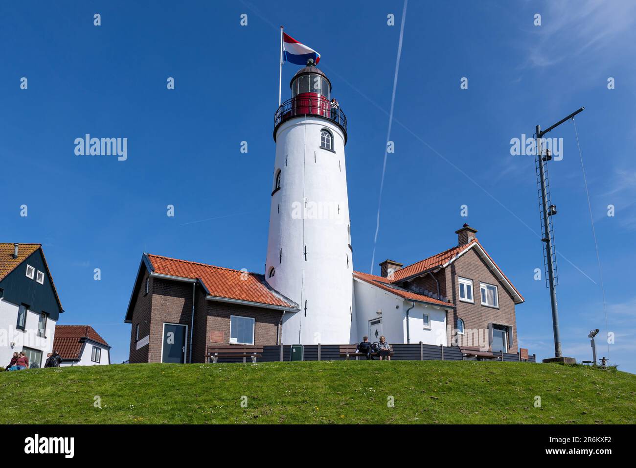 lighthouse in Urk, Netherlands Stock Photo - Alamy
