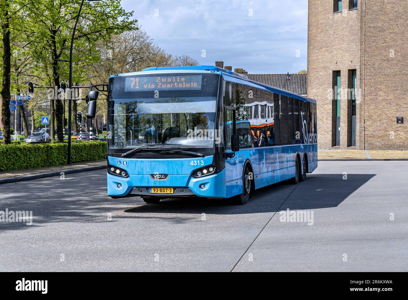 OV Regio Ijsselmond VDL Citea bus at Emmeloord bus station Stock Photo ...