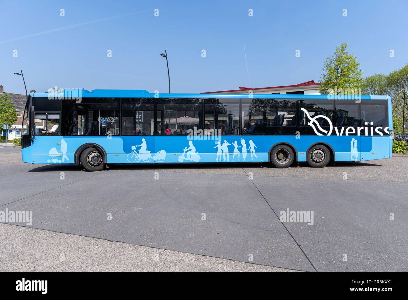 OV Regio Ijsselmond VDL Citea bus at Emmeloord bus station Stock Photo ...