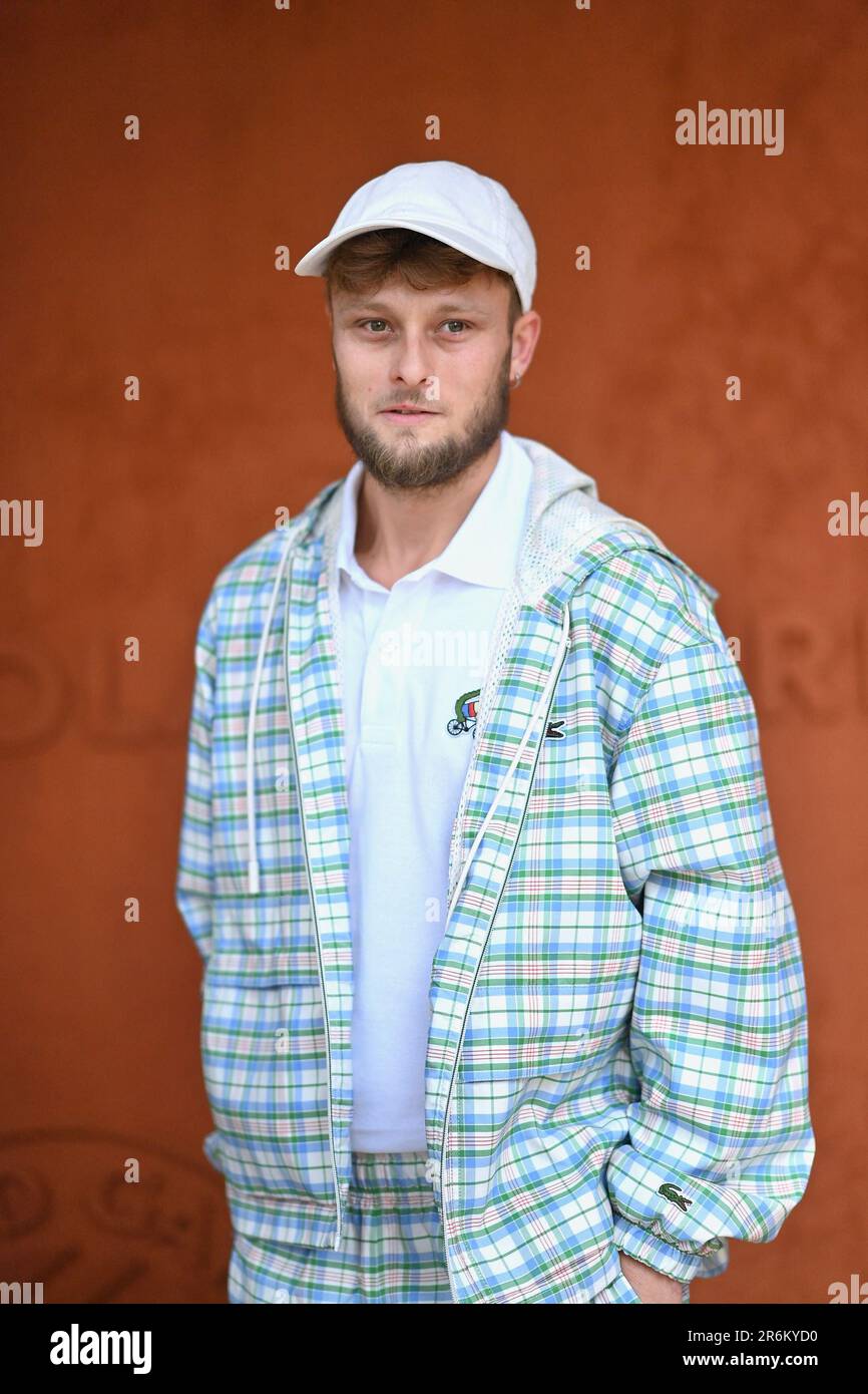 Rod Paradot attends the 2023 French Open at Roland Garros on June 09 ...