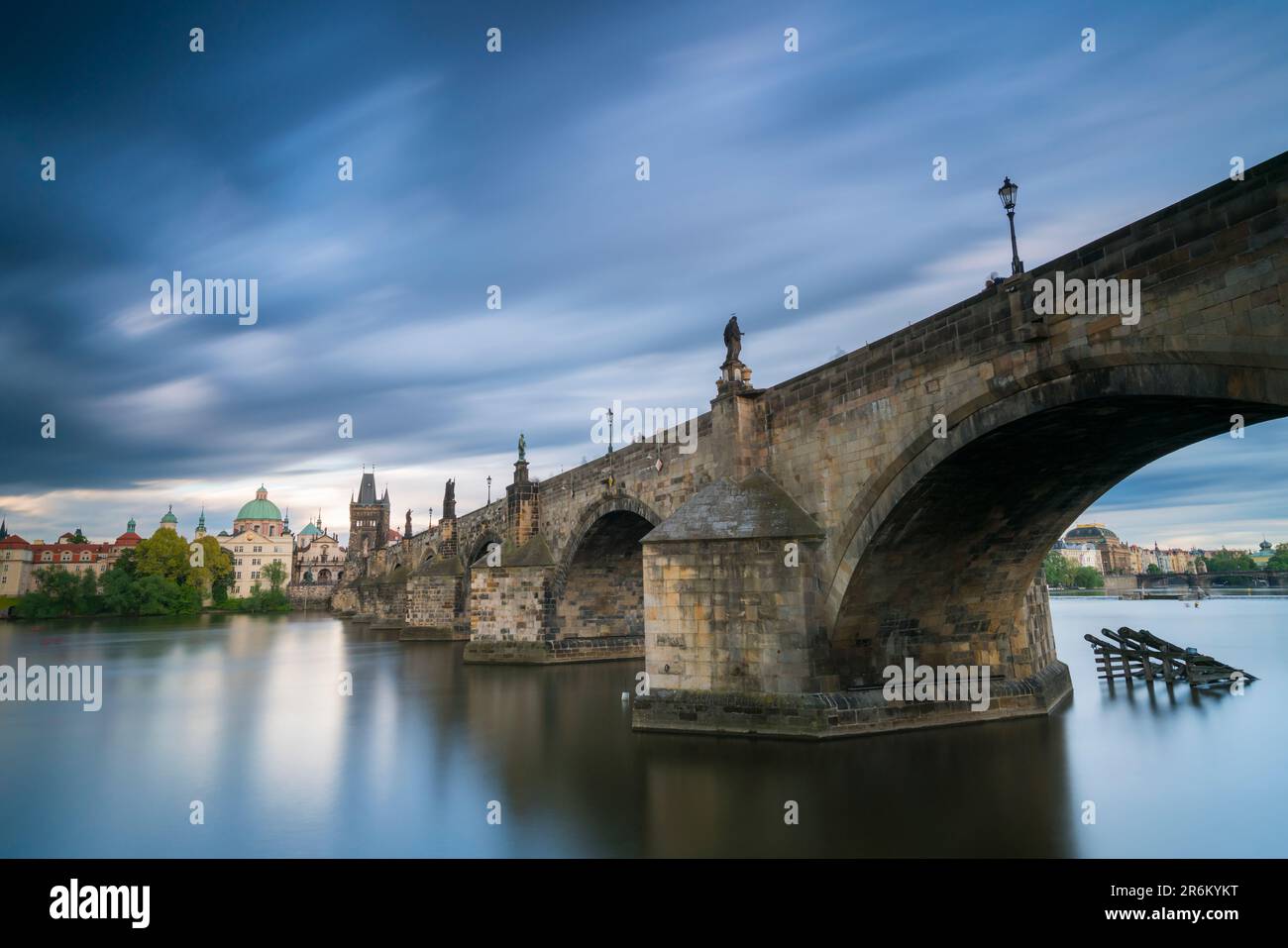 Charles Bridge, UNESCO World Heritage Site, Prague, Bohemia, Czech ...