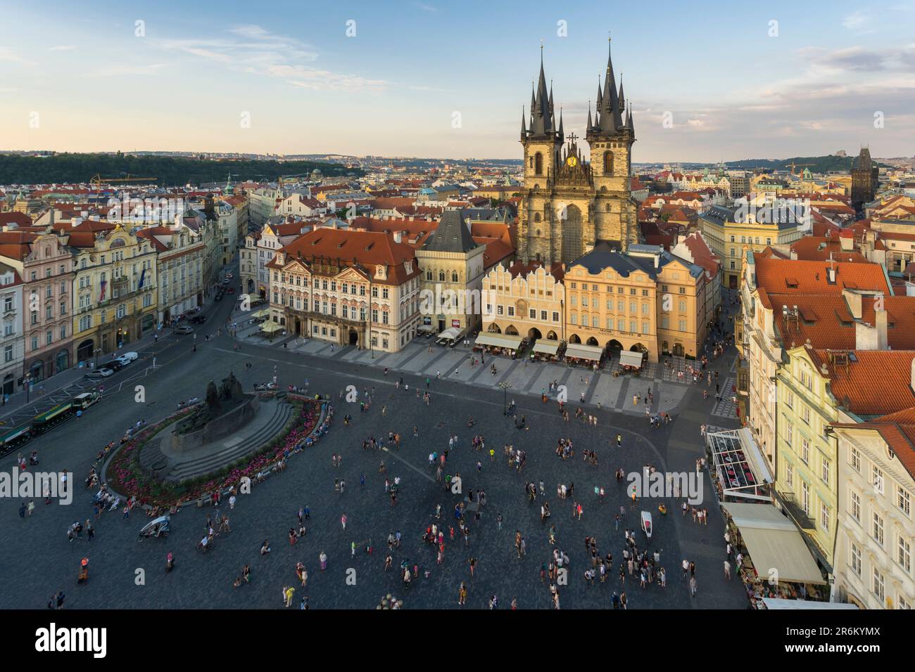 Church of Our Lady before Tyn at Old Town Square, Old Town, UNESCO ...