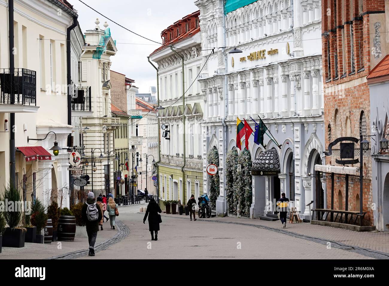 Old town of Vilnius, UNESCO World Heritage Site, Lithuania, Europe ...