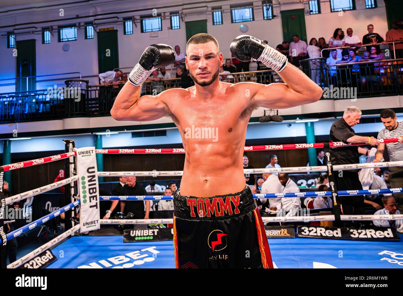 Adeleye vs ahmatovc and undercard fight night hi-res stock photography ...