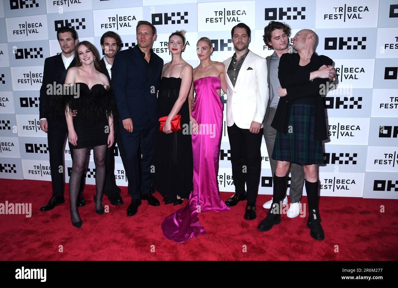 June 9, 2023, New York, New York, USA: David Berry, Izzy Meikle-Small ...