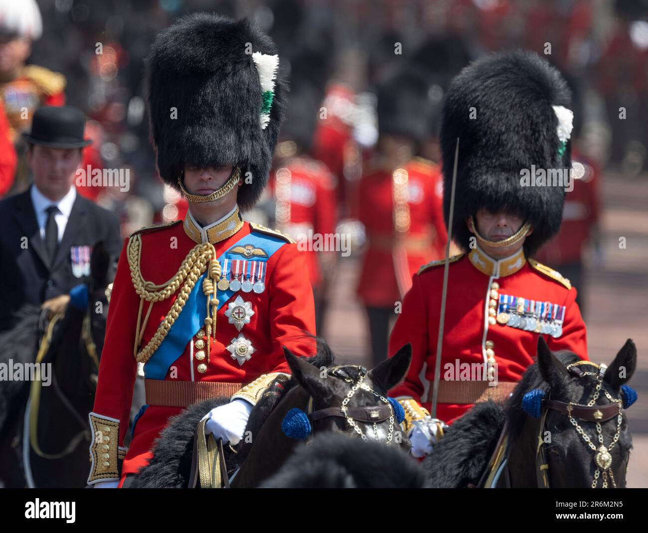 London, UK 10 June 2023. The Colonel's Review, the final rehearsal for ...