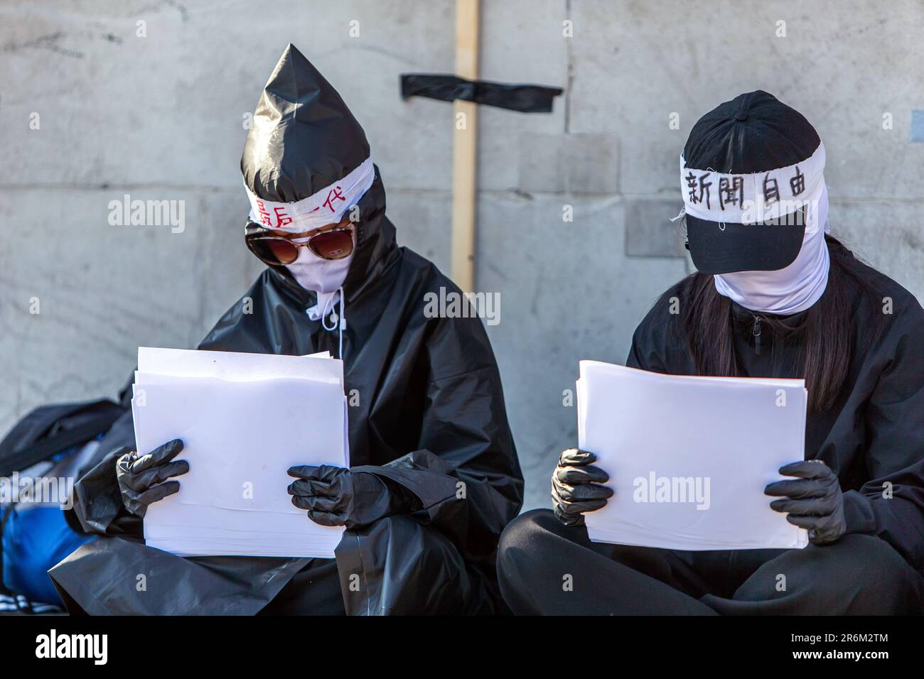 London, UK. 4th June, 2023. Organisation China Deviants staged a play ...