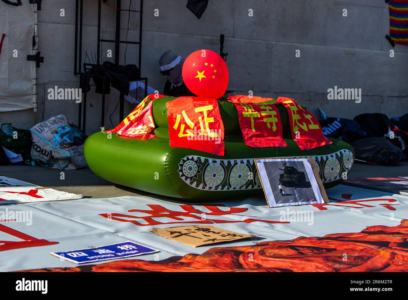 London, UK. 4th June, 2023. Organisation China Deviants staged a play ...