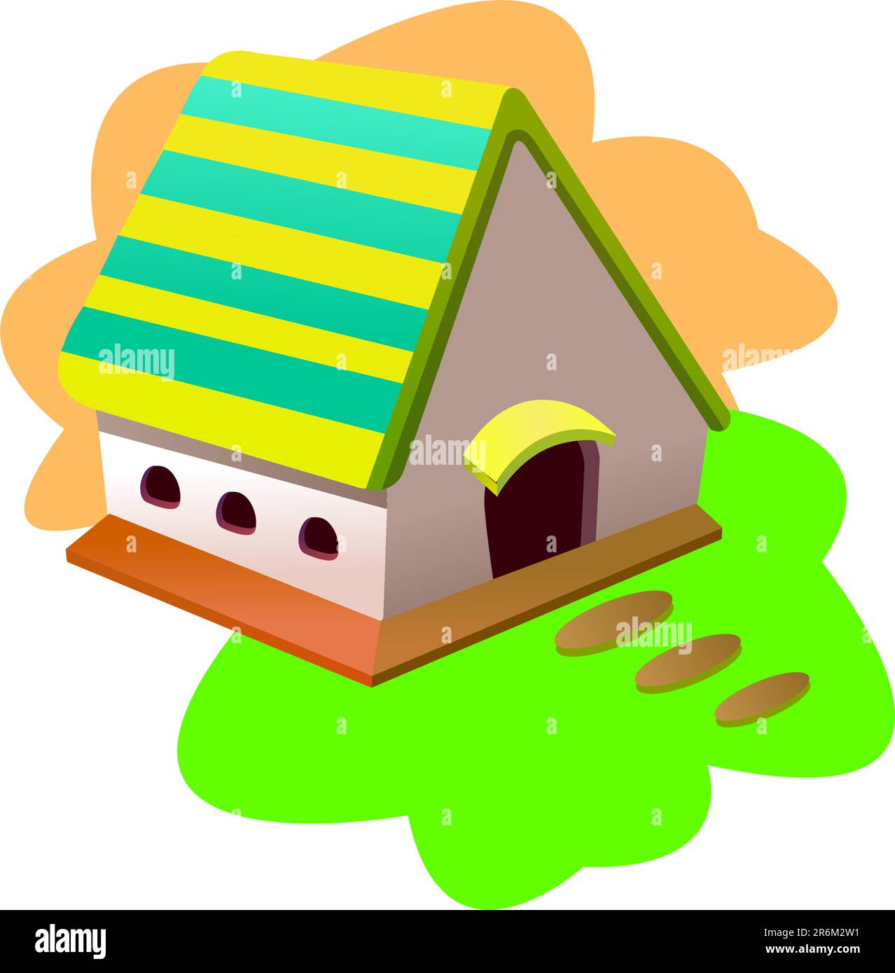 Beautiful little house. Vector illustration Stock Vector Image & Art ... Beautiful little house. Vector illustration Stock Vector Image & Art ...