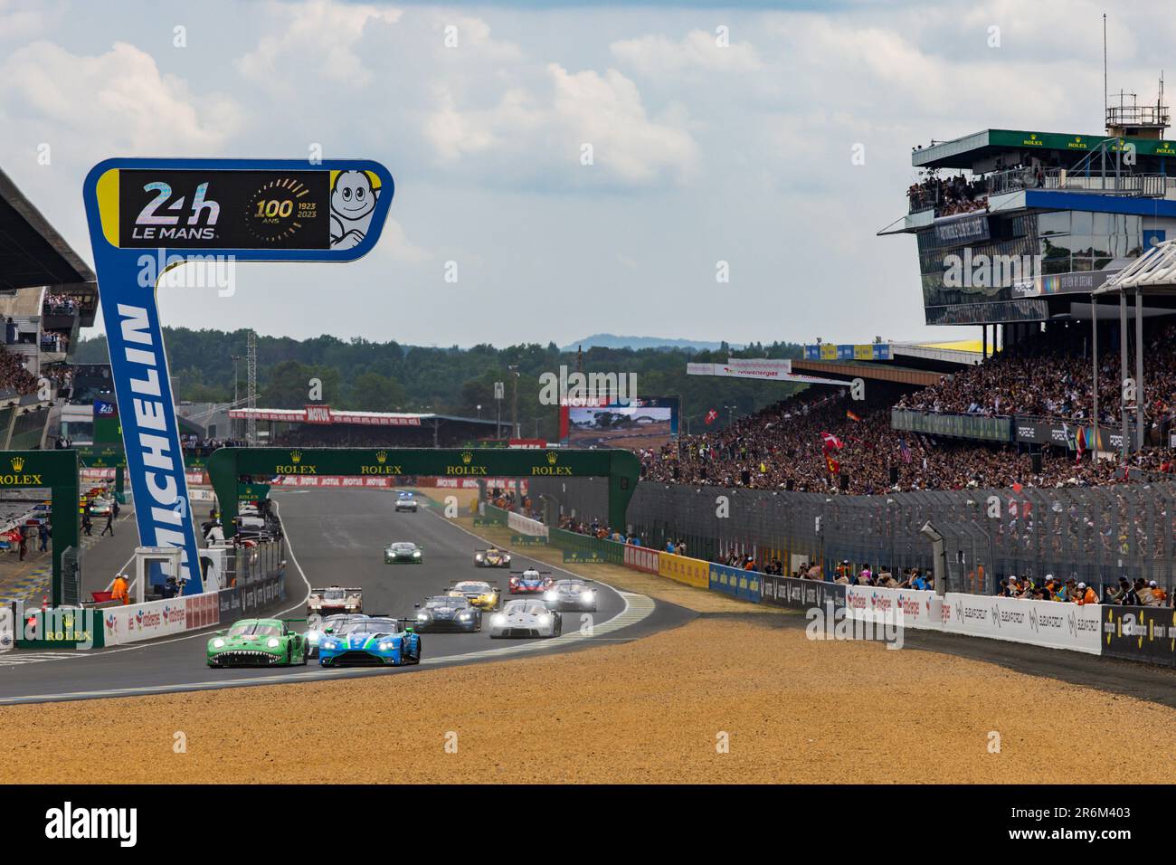 Le Mans, France. 10th June, 2023. 56 HYET PJ (usa), JEANNEATTE Gunnar ...