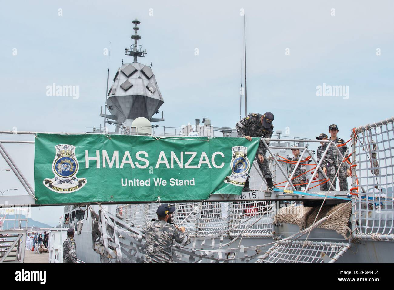 Kure, Japan. 10th June, 2023. Sailors of Royal Australian Navy HMAS ...