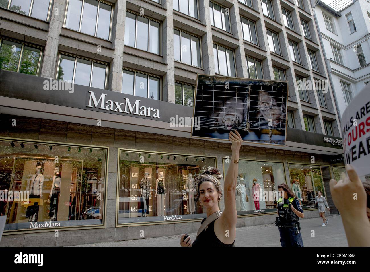 In solidarity and compassion, activists from the animal rights group ...