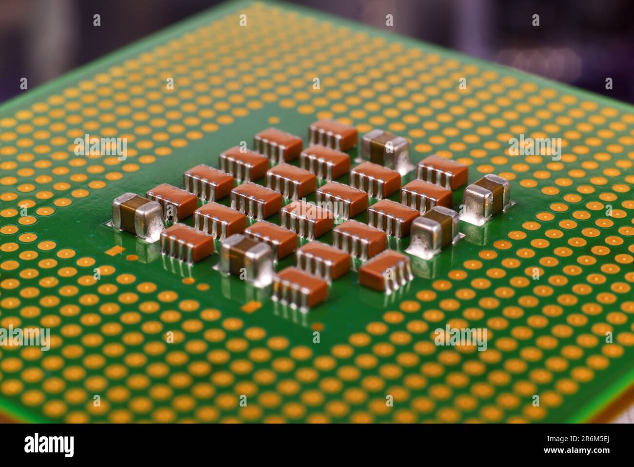 Central Processing Unit (CPU), extra close up Stock Photo - Alamy
