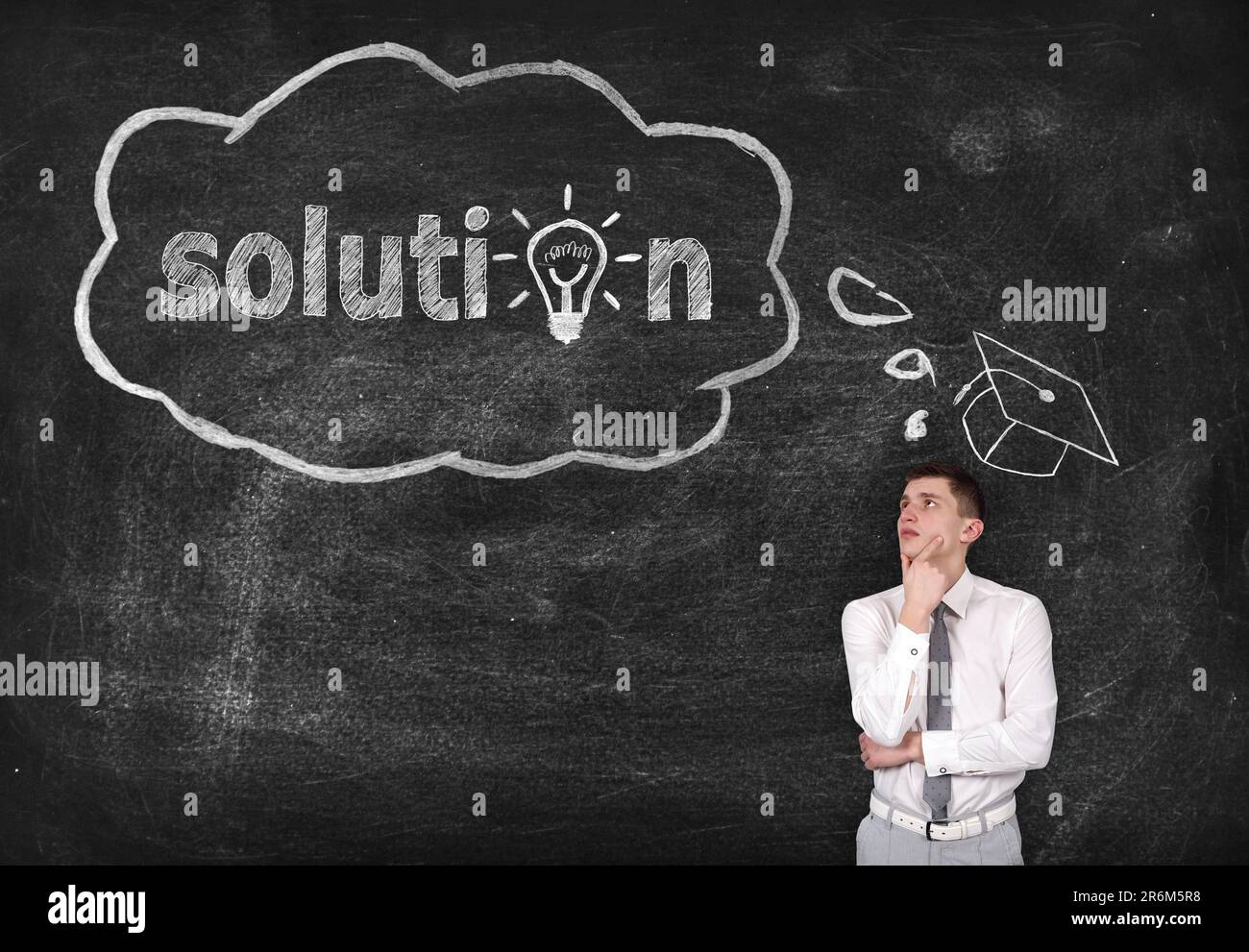 Successful black adult student hi-res stock photography and images - Alamy