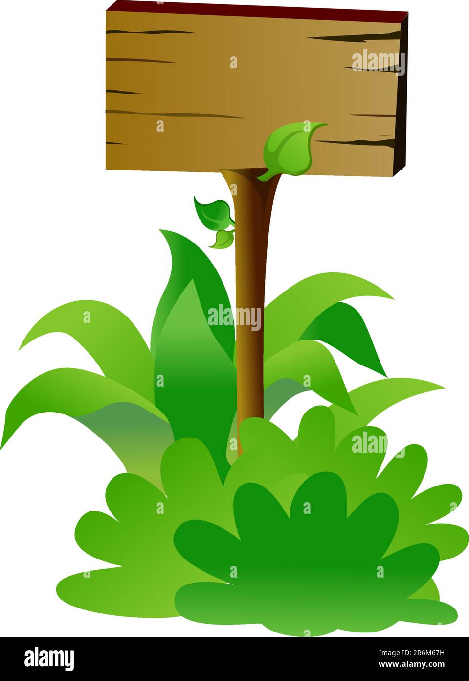 Traditional wooden road sign Stock Vector Images - Alamy
