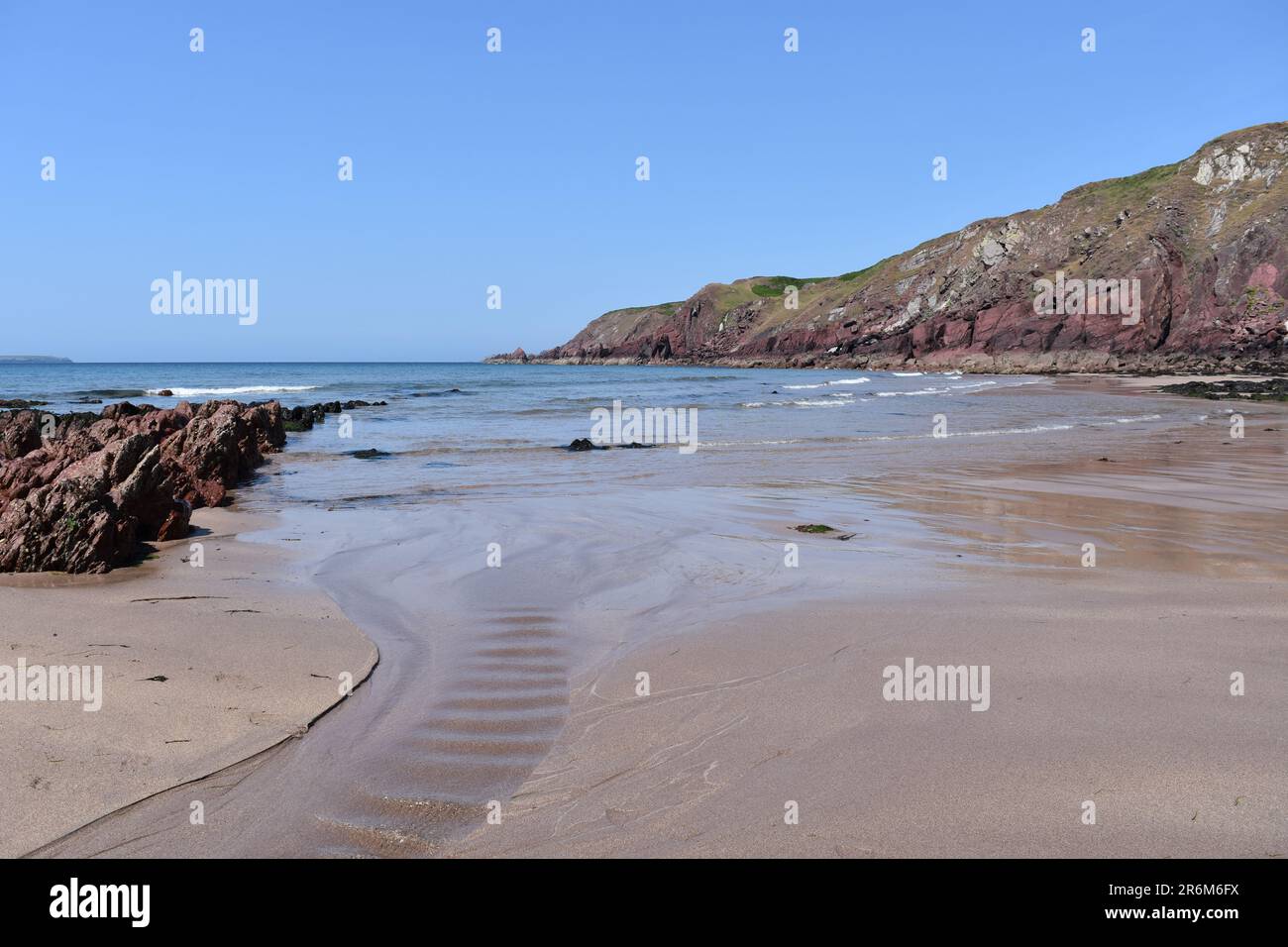 Dale Pembrokeshire West Wales Stock Photo - Alamy