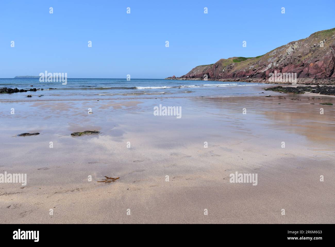 Dale Pembrokeshire West Wales Stock Photo - Alamy