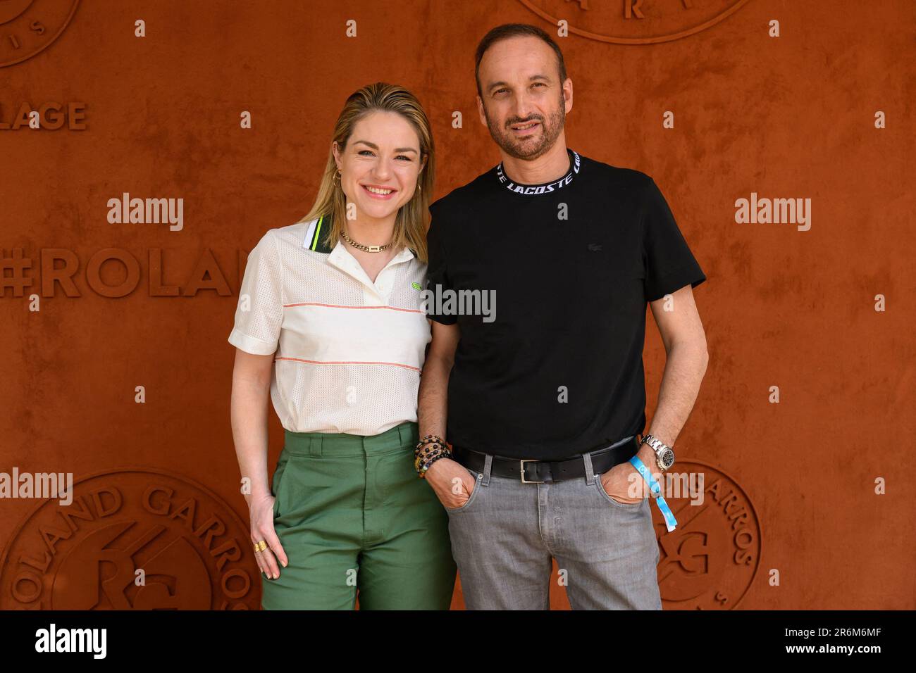 Paris, France. 10th June, 2023. Emilie Dequenne and Michel Ferracci ...