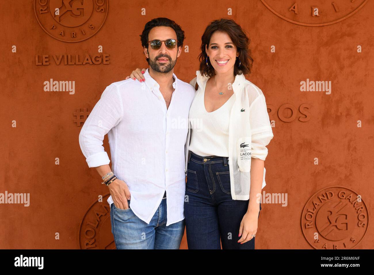 Paris, France. 10th June, 2023. Greg Levy and Laurie Cholewa attending the 2023 French Open at ...