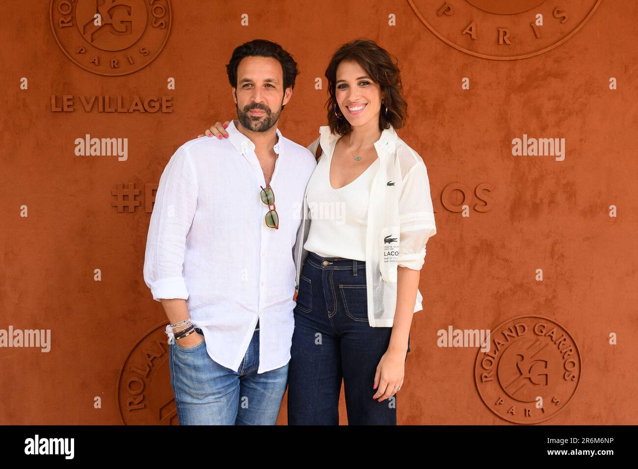 Paris, France. 10th June, 2023. Greg Levy and Laurie Cholewa attending the 2023 French Open at ...