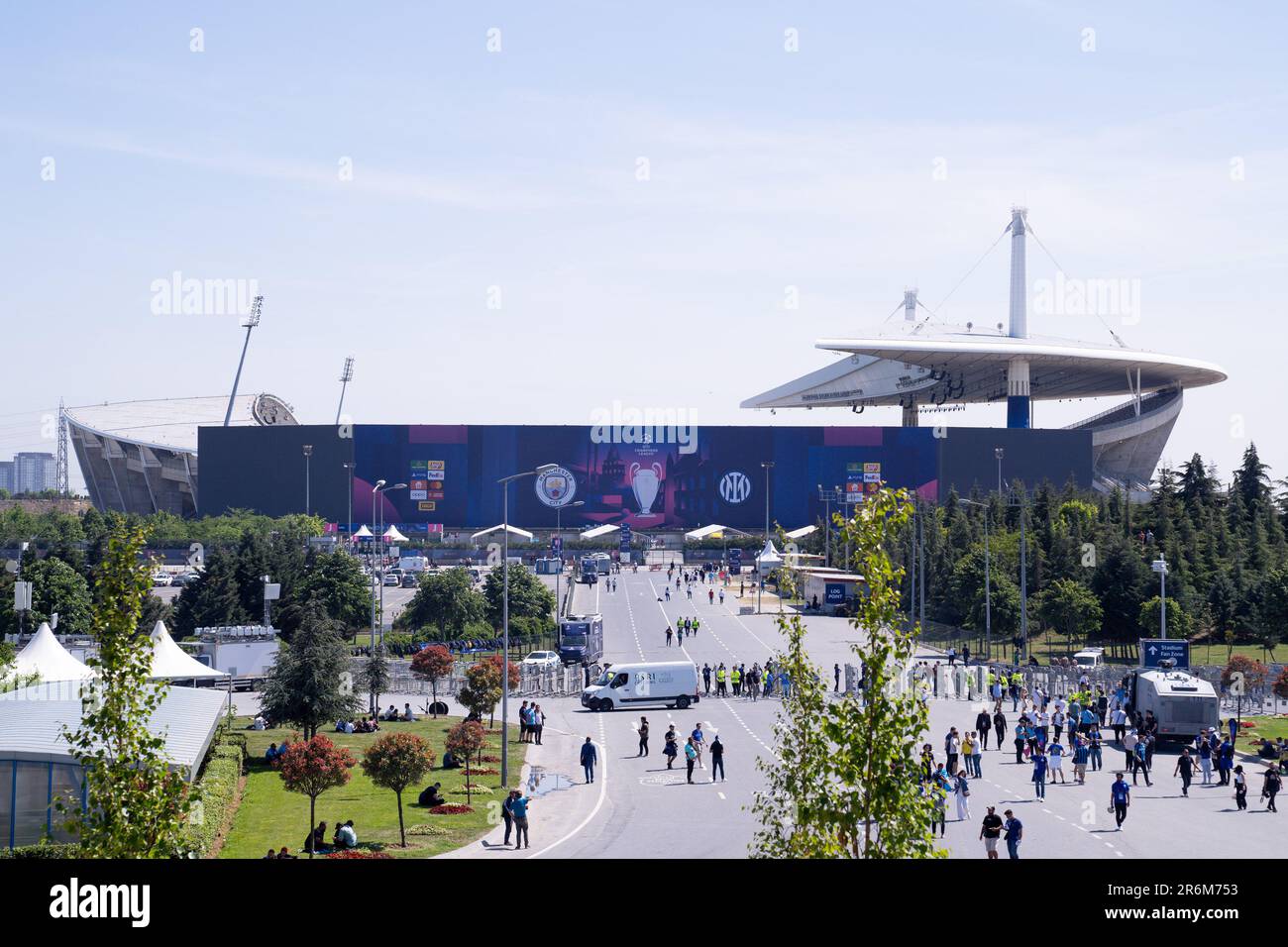 Ataturk olympic stadium general view hi-res stock photography and ...
