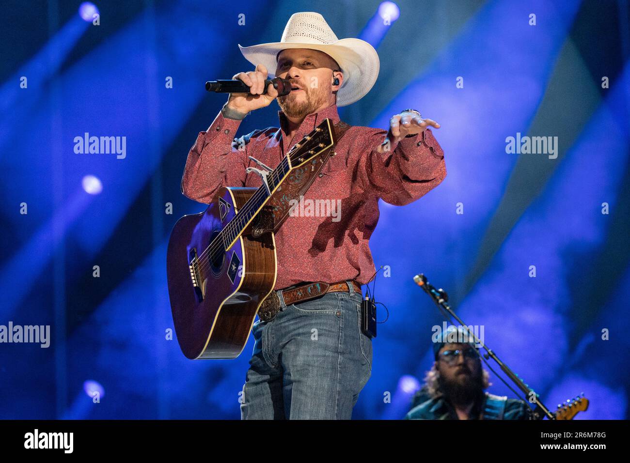 Cody Johnson performs during the 2023 CMA Fest on Friday, June 9, 2023 ...