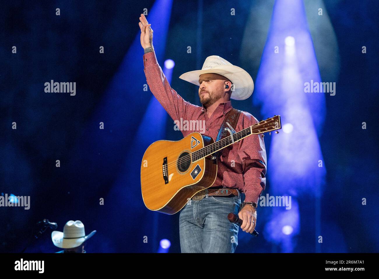 Cody Johnson performs during the 2023 CMA Fest on Friday, June 9, 2023 ...