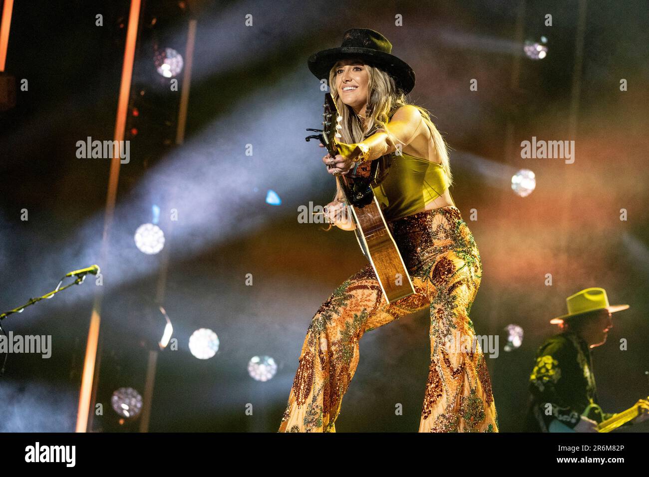 Lainey Wilson performs during the 2023 CMA Fest on Friday, June 9, 2023 ...