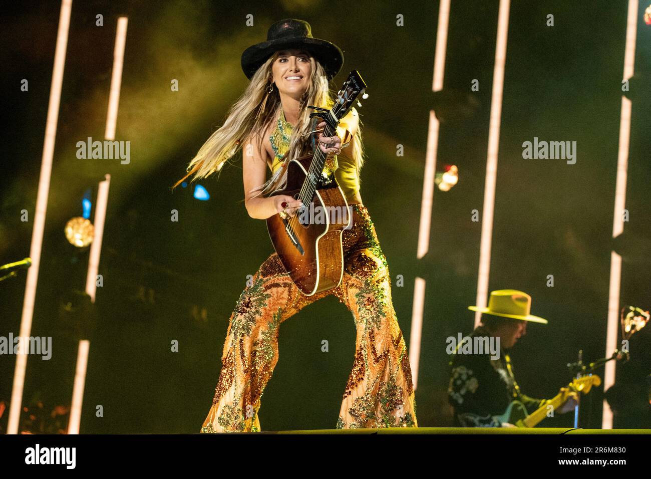 Lainey Wilson performs during the 2023 CMA Fest on Friday, June 9, 2023 ...