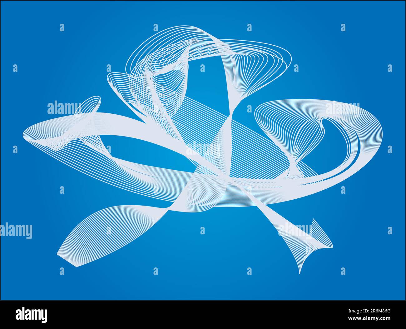 Blue abstract background - vector Stock Vector Image & Art - Alamy