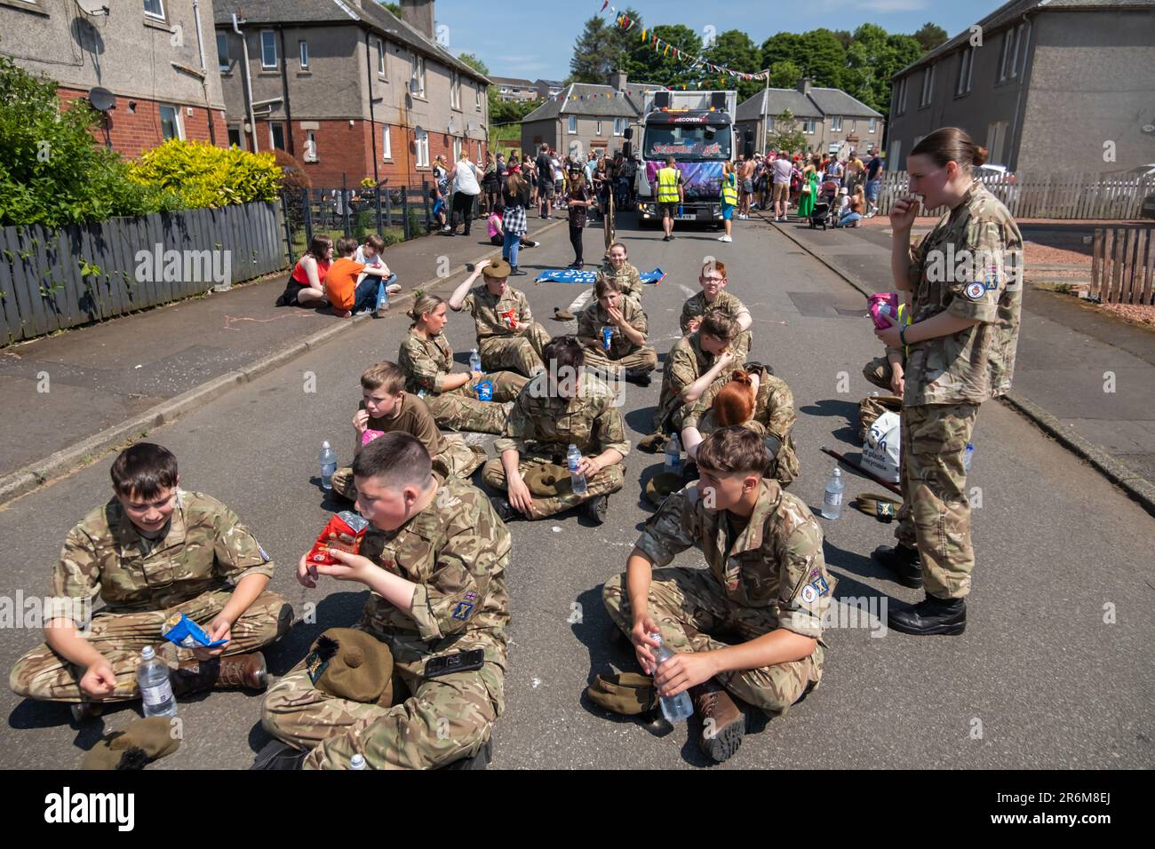 Strathaven, Scotland, UK. 10th June, 2023. The annual Strathaven Gala ...
