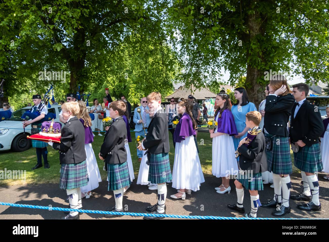 Strathaven, Scotland, UK. 10th June, 2023. The annual Strathaven Gala ...