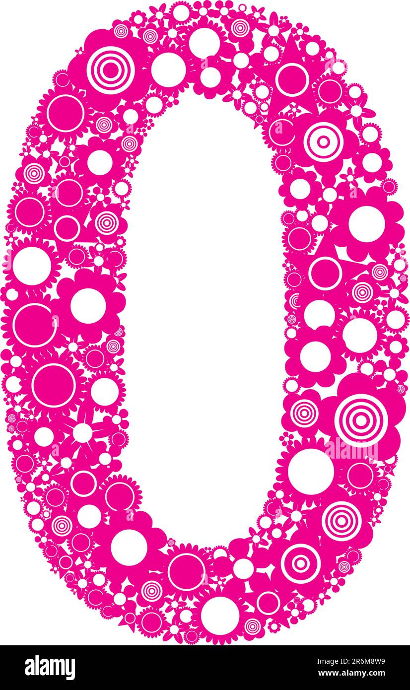 Number zero Stock Vector Images - Alamy