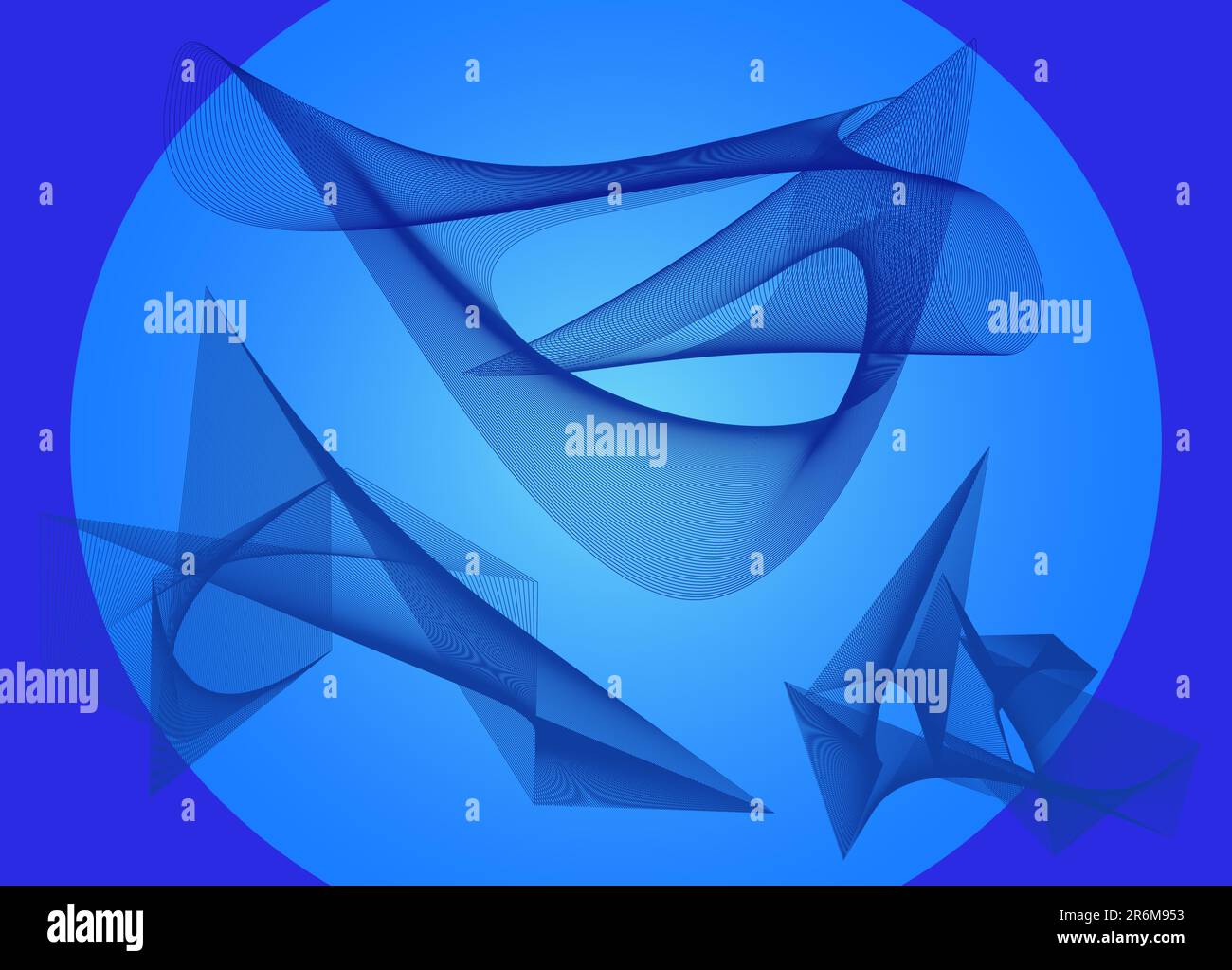 Blue abstract background - vector Stock Vector Image & Art - Alamy