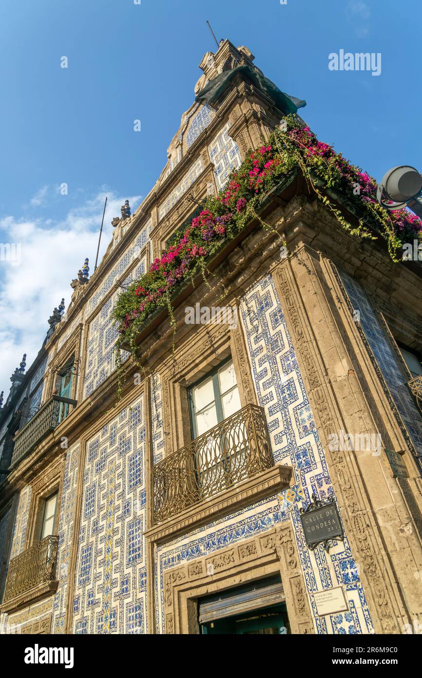 The House of Tiles, Casa de los Azulejos, Calle de Condesa, Centro ...