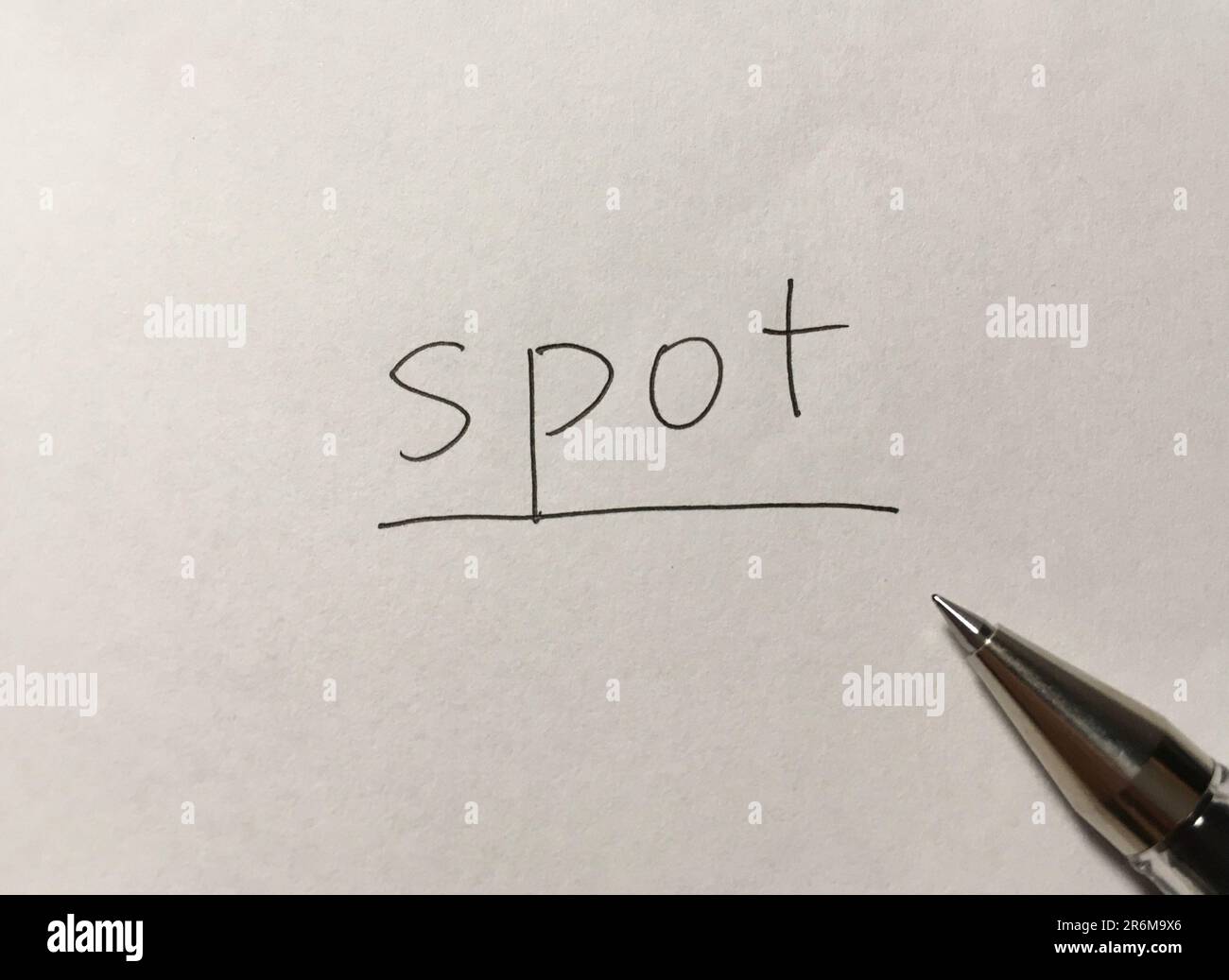 Text spot hi-res stock photography and images - Alamy