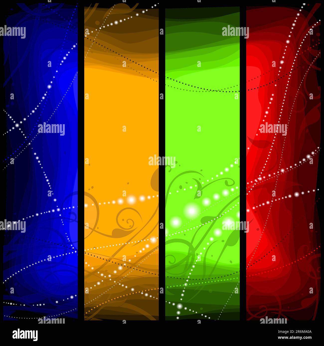 abstract coloured background, this illustration may be useful as ...