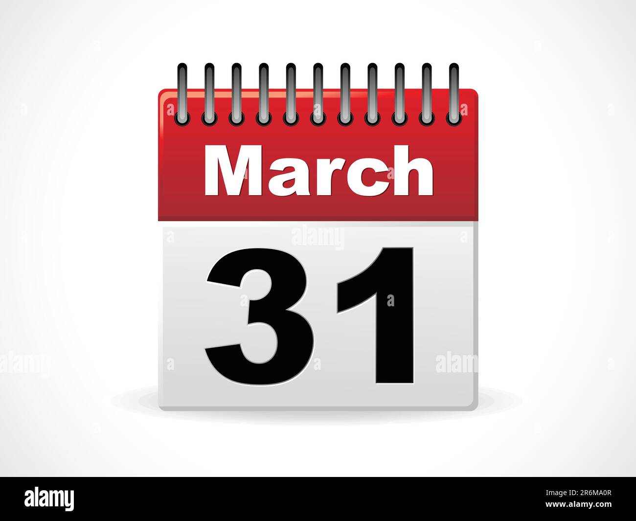 abstract glossy calender icon vector illustration Stock Vector Image ...