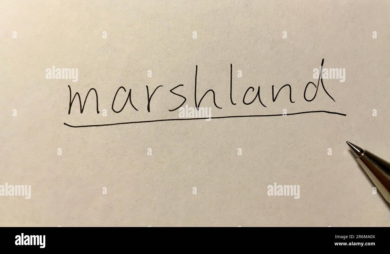 Marshland sign hi-res stock photography and images - Alamy