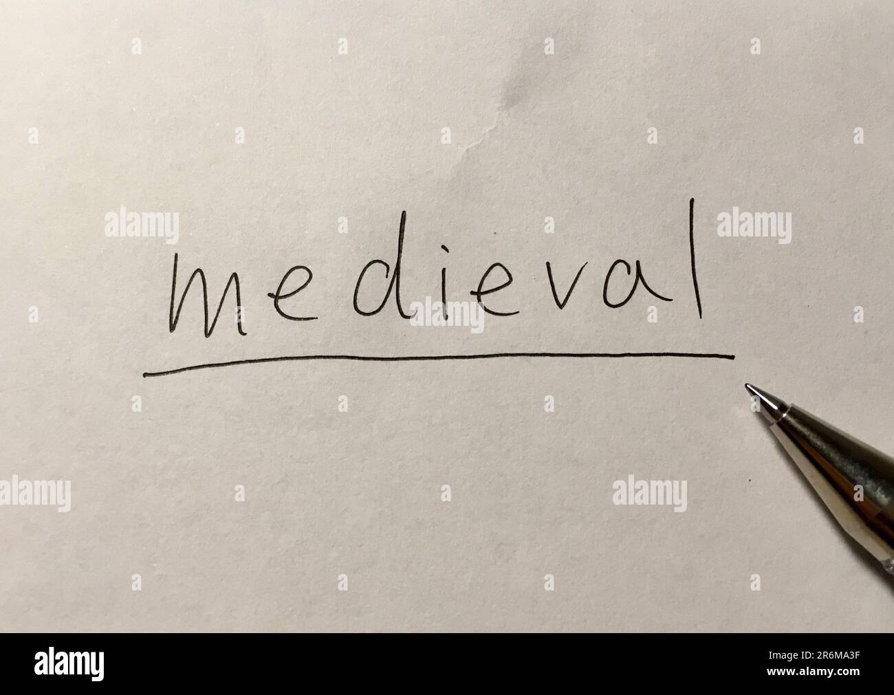 Medieval education hi-res stock photography and images - Alamy