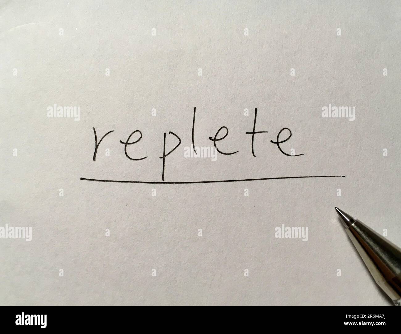 Replete hi-res stock photography and images - Alamy