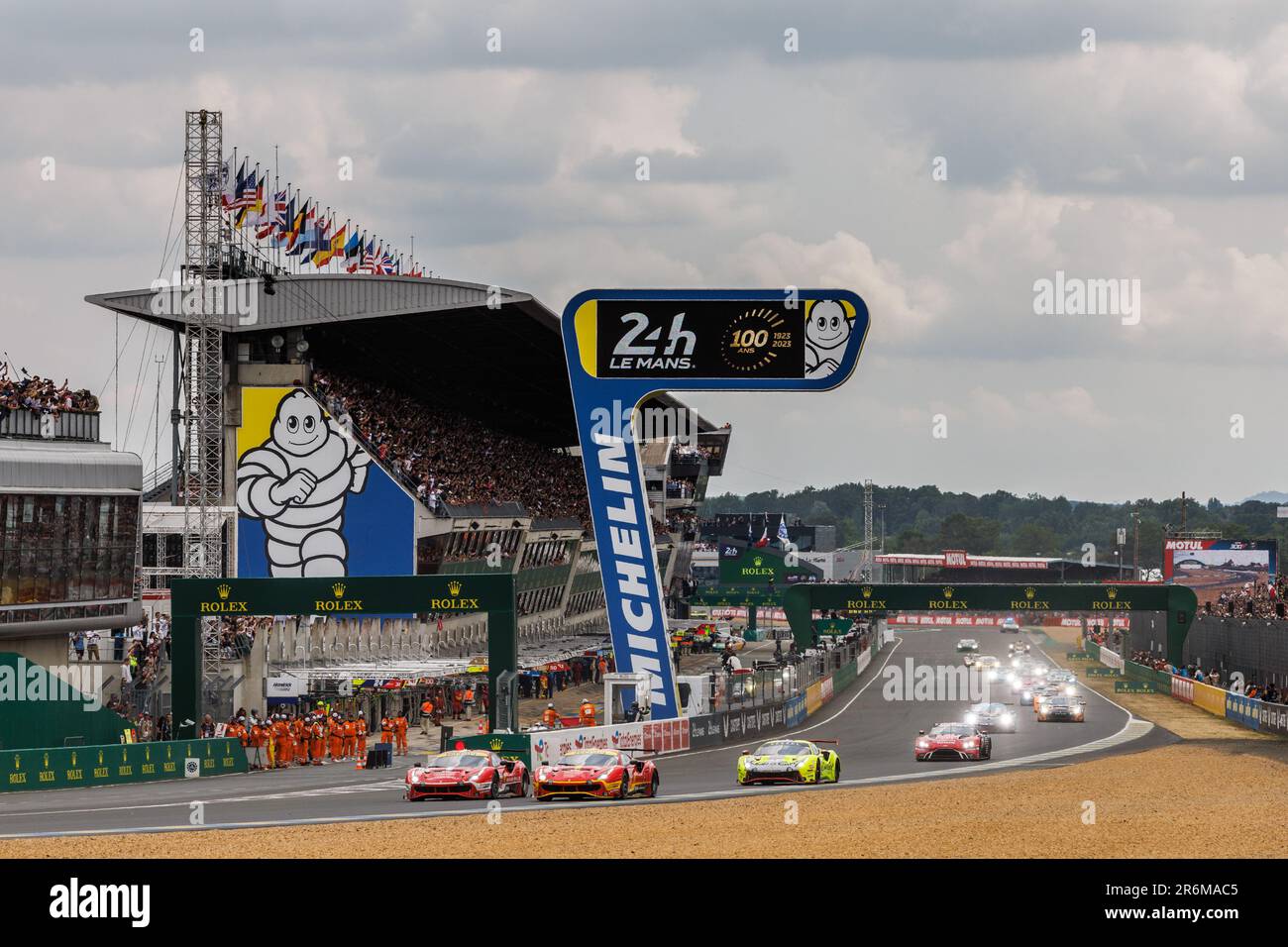 Le Mans, France. 10th June, 2023. 21 PIGUET Julien (fra), MANN Simon ...