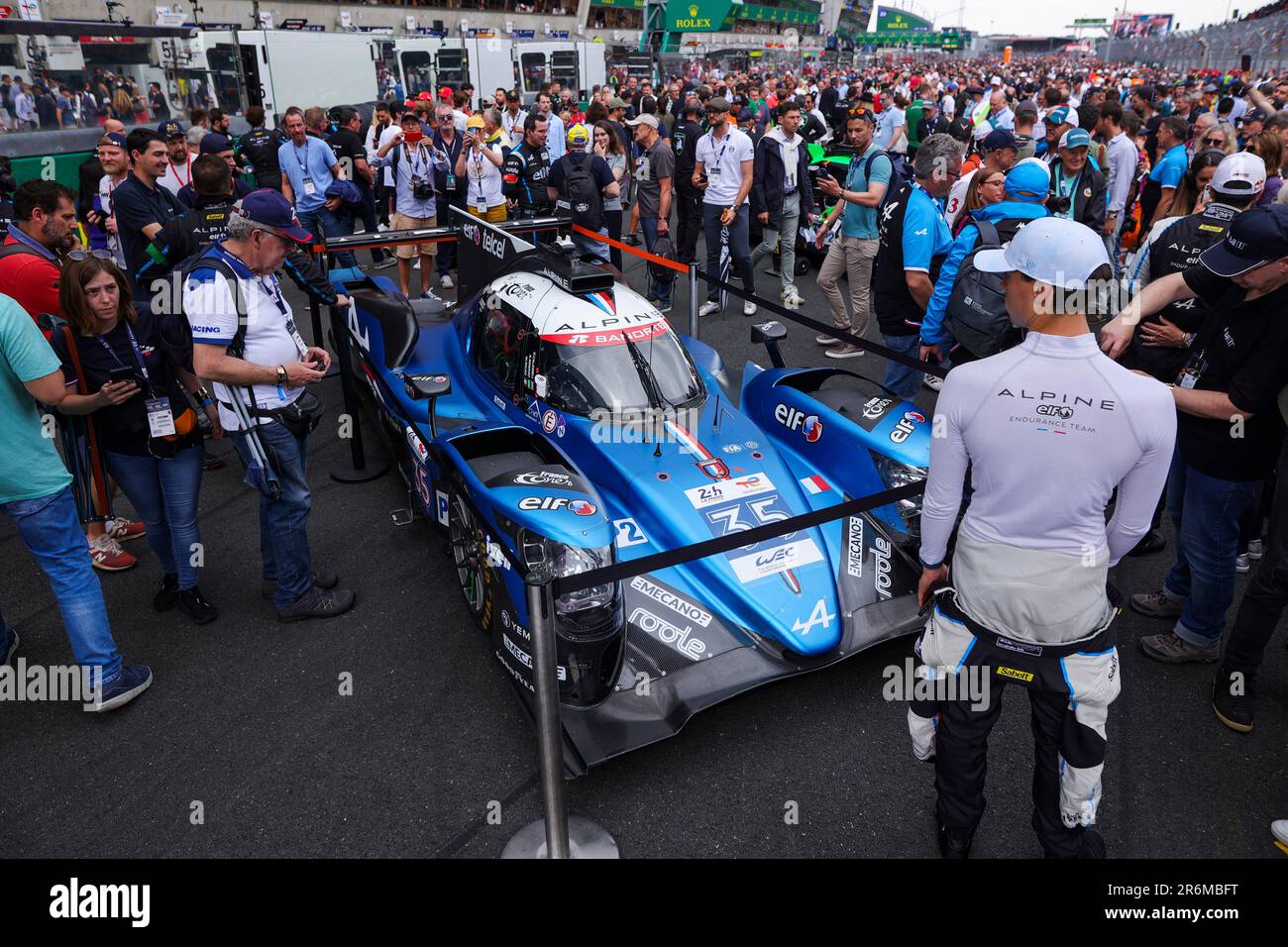 Le Mans, France. 10th June, 2023. CALDWELL Oliver (gbr), Alpine Elf ...