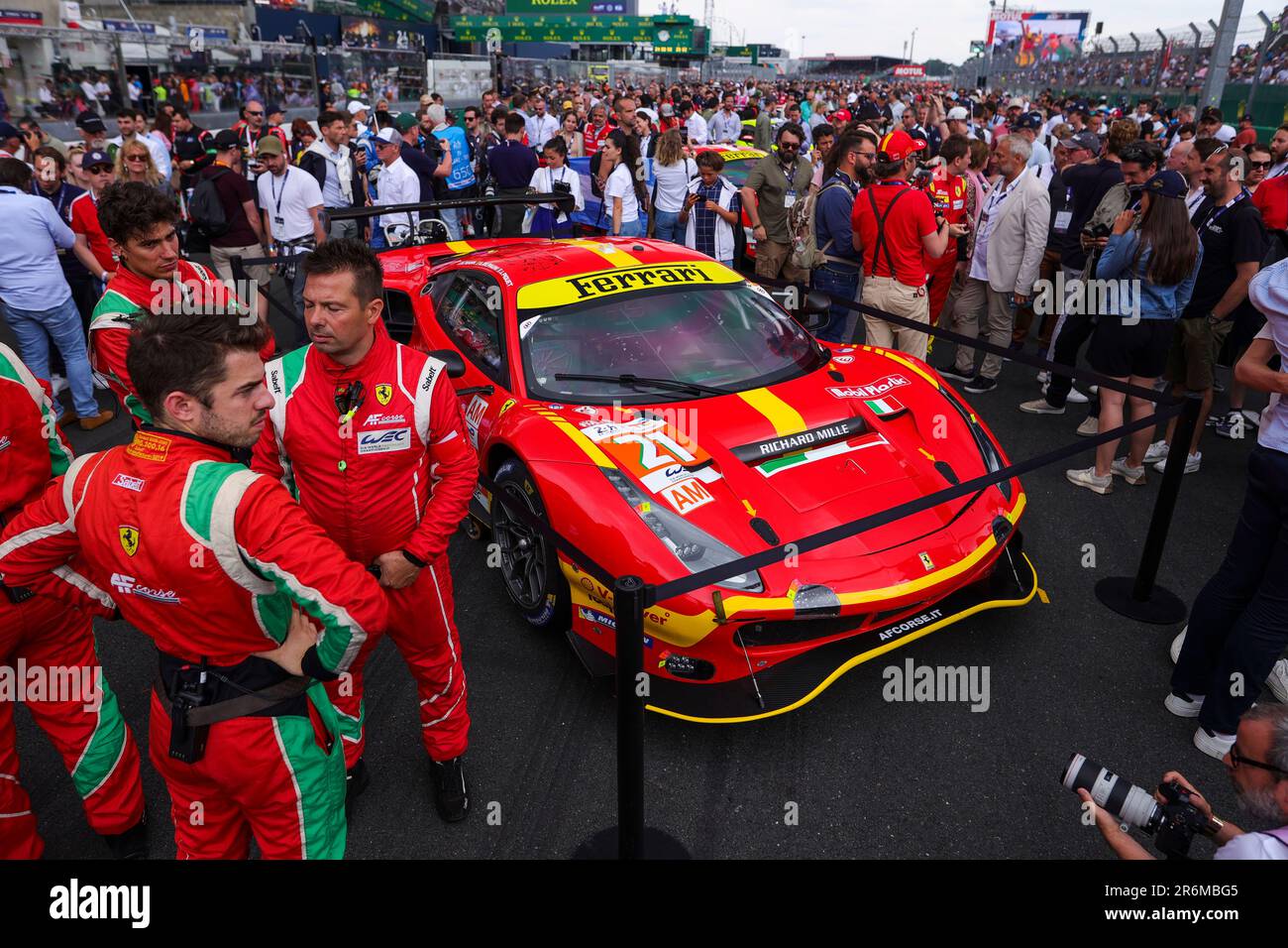 Le Mans, France. 10th June, 2023. 21 PIGUET Julien (fra), MANN Simon ...