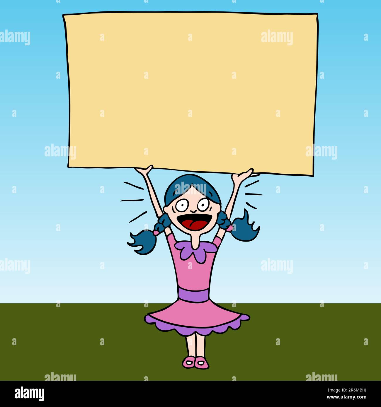 Screaming happy Stock Vector Images - Alamy